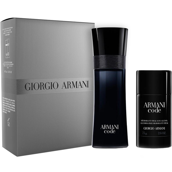 Armani Code Set (EDT 75ml + Deo Stick 75ml) για άνδρες | Venera.gr